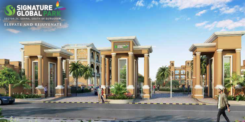 Signature Global Park Affordable Floors In Sector 36 Sohna
